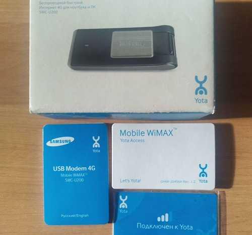 Модем 4G wimax Samsung SWC-U200 Yota