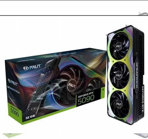 Новая rtx 5090 palit gamerock