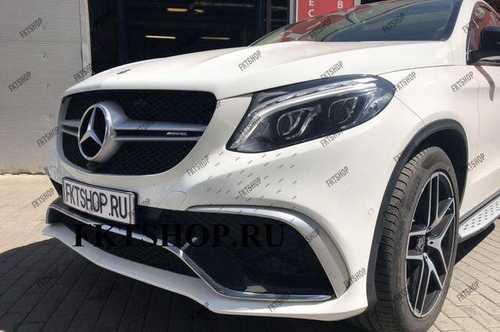 Бампер передний GLE Coupe 63 AMG стиль в Москве