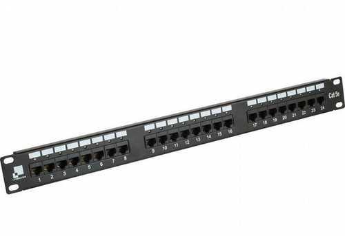 Патч-панель lanmaster 24-ports UTP RJ-45 1U, LAN-P