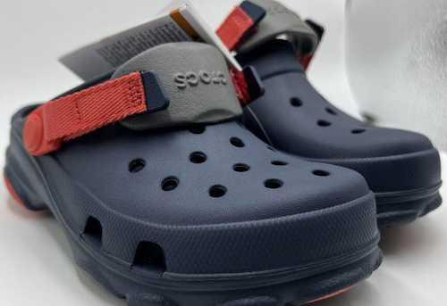 Crocs детские сабо синие оригинал