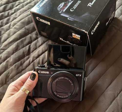 Компактный фотоаппарат canon g7x