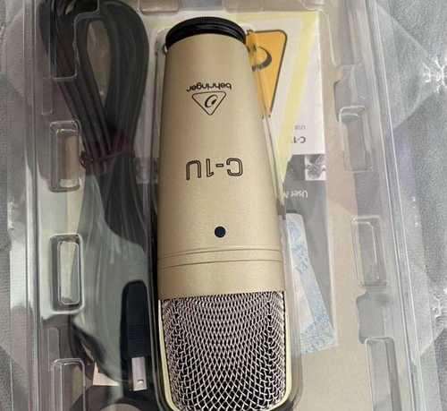 Микрофон проводной behringer C-1U