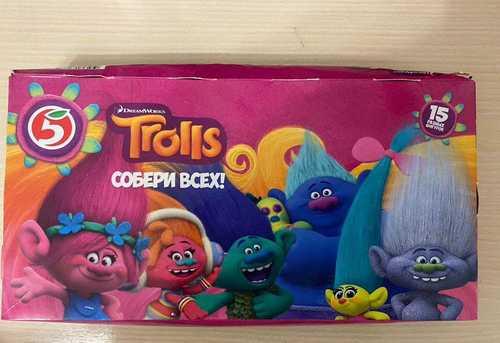 Коллекция ластиков троллей (trolls)