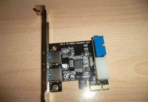Адаптер PCI-E to USB3.0