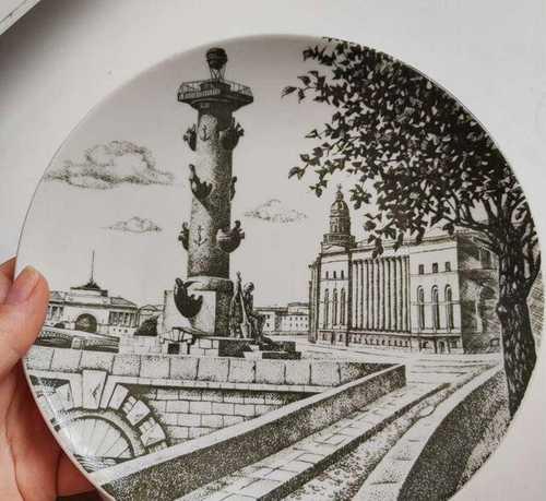 Настенная тарелка Ленинград