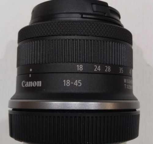 Объектив Canon RF-S 18-45mm f/4.5-6.3 IS STM новый