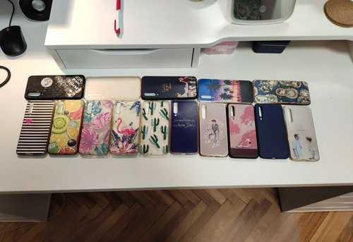 Чехлы Xiaomi Mi 9 SE 15 разных штук