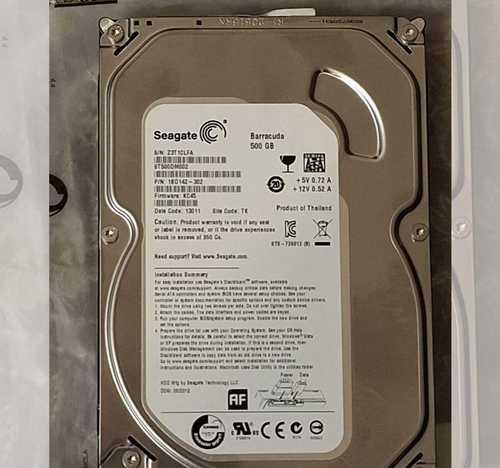 Жд Seagate 500GB