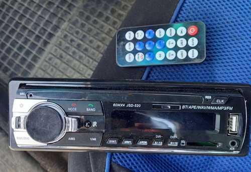 Нерабочая Автомагнитола 1din с bluetooth