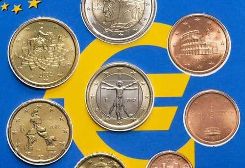 Монеты евро наборы разных стран