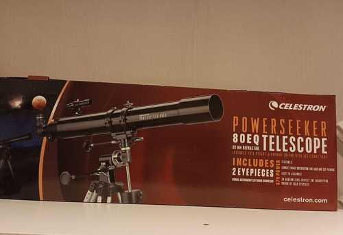 Телескоп Celestron PowerSeeker 80 EQ