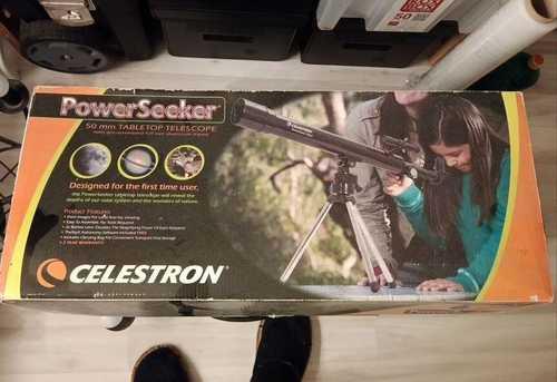 Телескоп Celestron PowerSeeker 50 ttaz