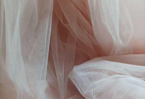 Тюль розовая 12 отрезков размеры в описании