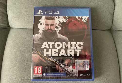 Atomic Heart ps4 ps5 диск новый