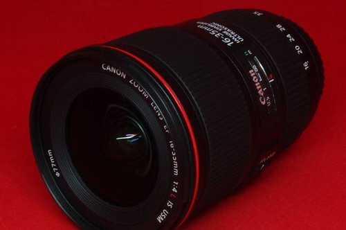 Canon EF 16-35mm f/4L IS USM / Гарантия