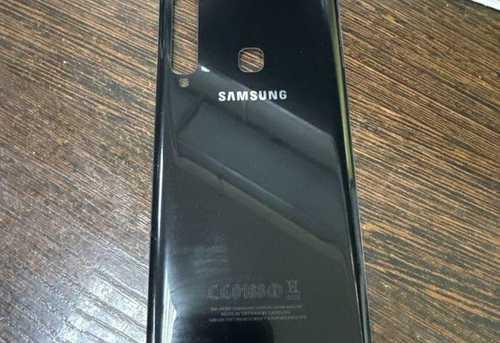 Задняя крышка Samsung A920F A9 2018 черная
