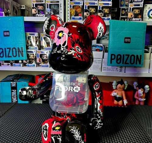 Игрушка Bearbrick 70 см Роза