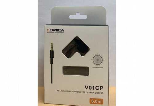 Петличный микрофон comica CVM-V01CP (6.0m)