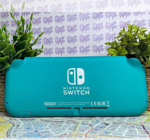 Задняя Крышка Nintendo Switch Lite Turquoise