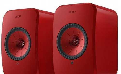 Активная полочная акустика KEF LSX II Lava Red (па