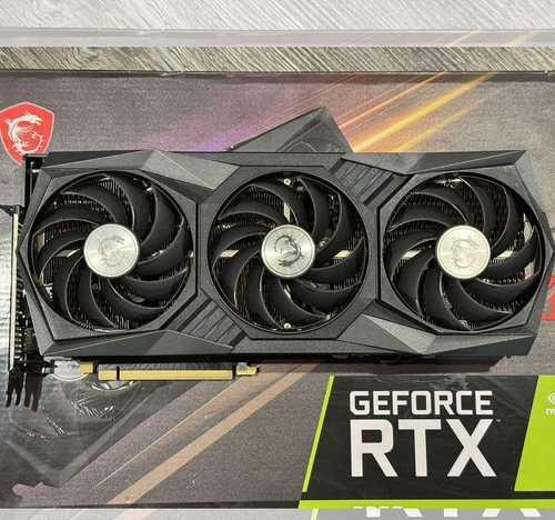 Видеокарта MSI GeForce RTX 3060 gaming X trio