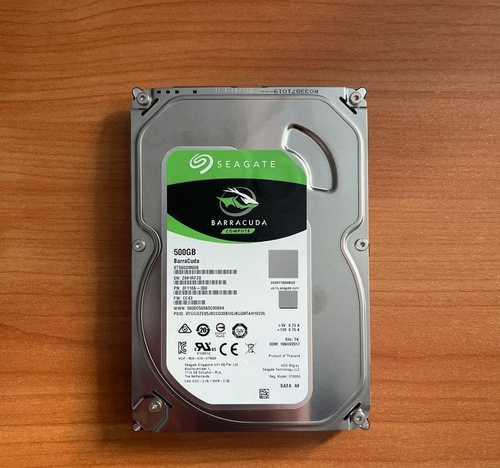 Жёсткий диск Seagate Barracuda 500GB