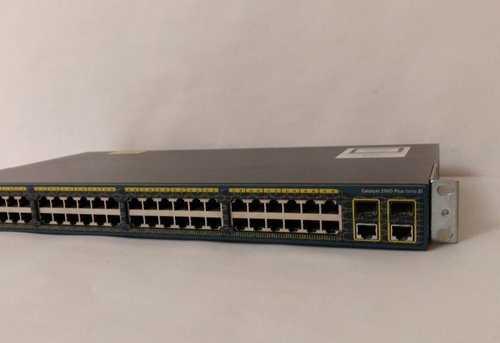 К-ры Cisco 2960+48TC-S, 3750G-48TS-S, +48PST-S PoE