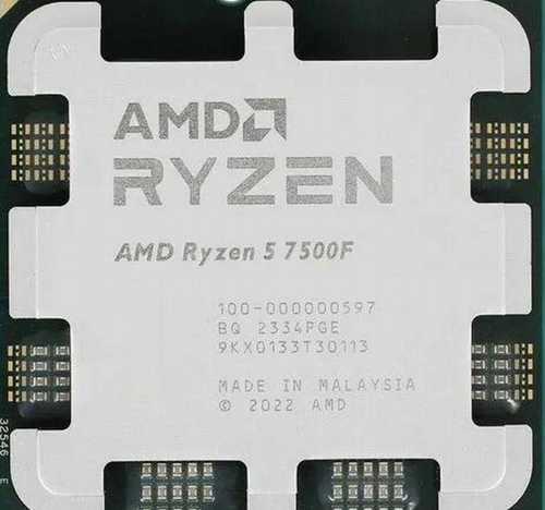 Новый Ryzen 5 7500f