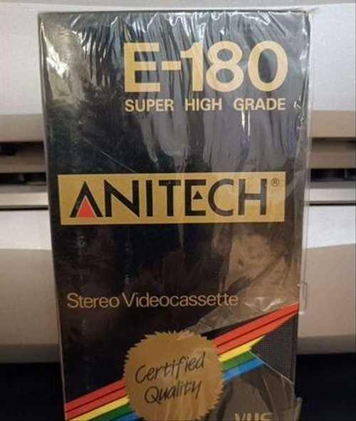 Видеокассета VHS anitech E-180 Stereo