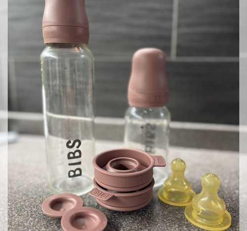 Комплект бутылочки Bibs   соски 2 штуки