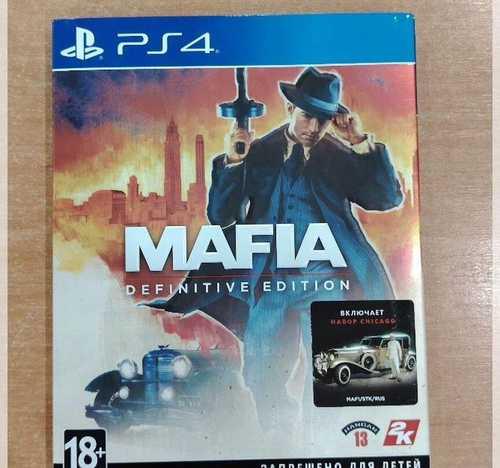 PS4 игра Mafia: Definitive Edition