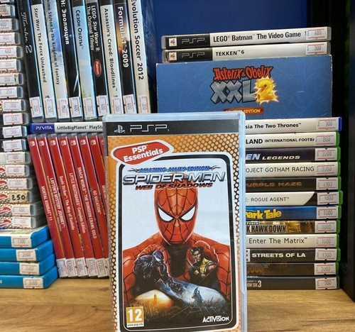 Spider Man web of shadows psp