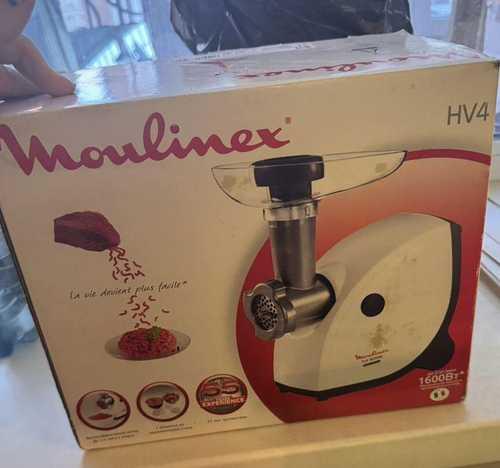 Мясорубка moulinex hv4