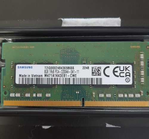 Оперативная память для ноутбука ddr4 8gb 3200