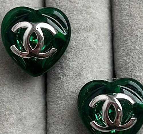 Серьги Chanel