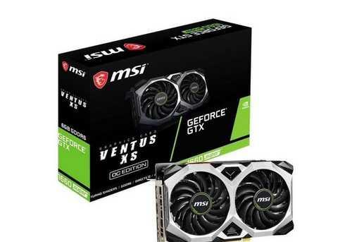 MSI Видеокарта GeForce GTX 1660 super 6 гб