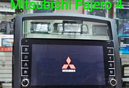Mitsubishi Pajero 4 магнитола Android крутилки