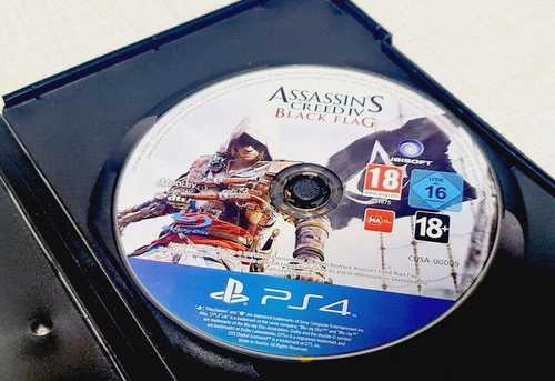 Игра Assassins Creed Чёрный Флаг PS4 (бу)