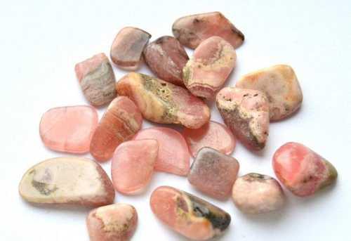 Родохрозит, набор камней, 7-16 мм