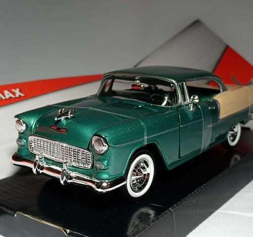 Модель Chevy Bel Air Green 1955 Motormax 1:24