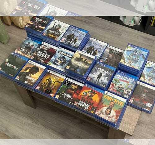 Диски для PlayStation 4,5 новые