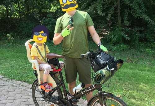 Багажник для детского велокресла 24-29" стоечный