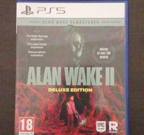 Alan Wake 2 deluxe edition ps5