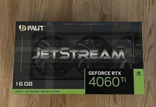 Видеокарта Palit nvidia RTX4060Ti jetstream 16GB