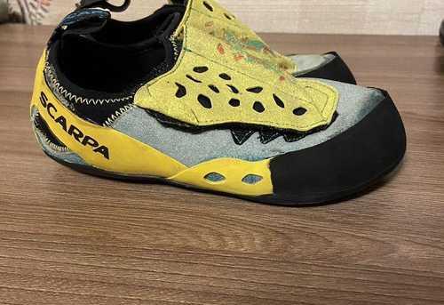 Скальные туфли Scarpa Piki J Yellow, 29