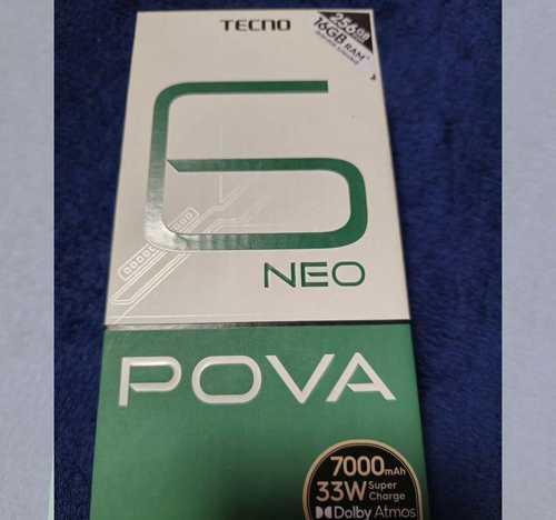 TECNO Pova 6 Neo, 8/256 ГБ