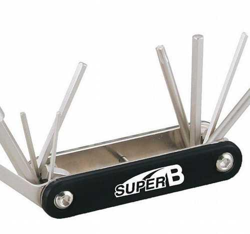 Ключ складной Super B tb-9625 10в1