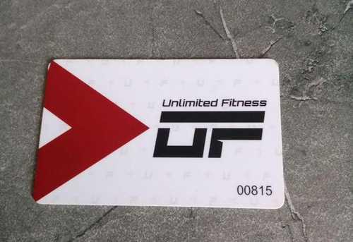 Клубная карта Ullimited Fitness