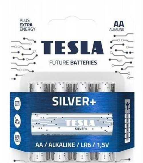 Батарейки Tesla Silver AA + Alkaline LR06 пальчик